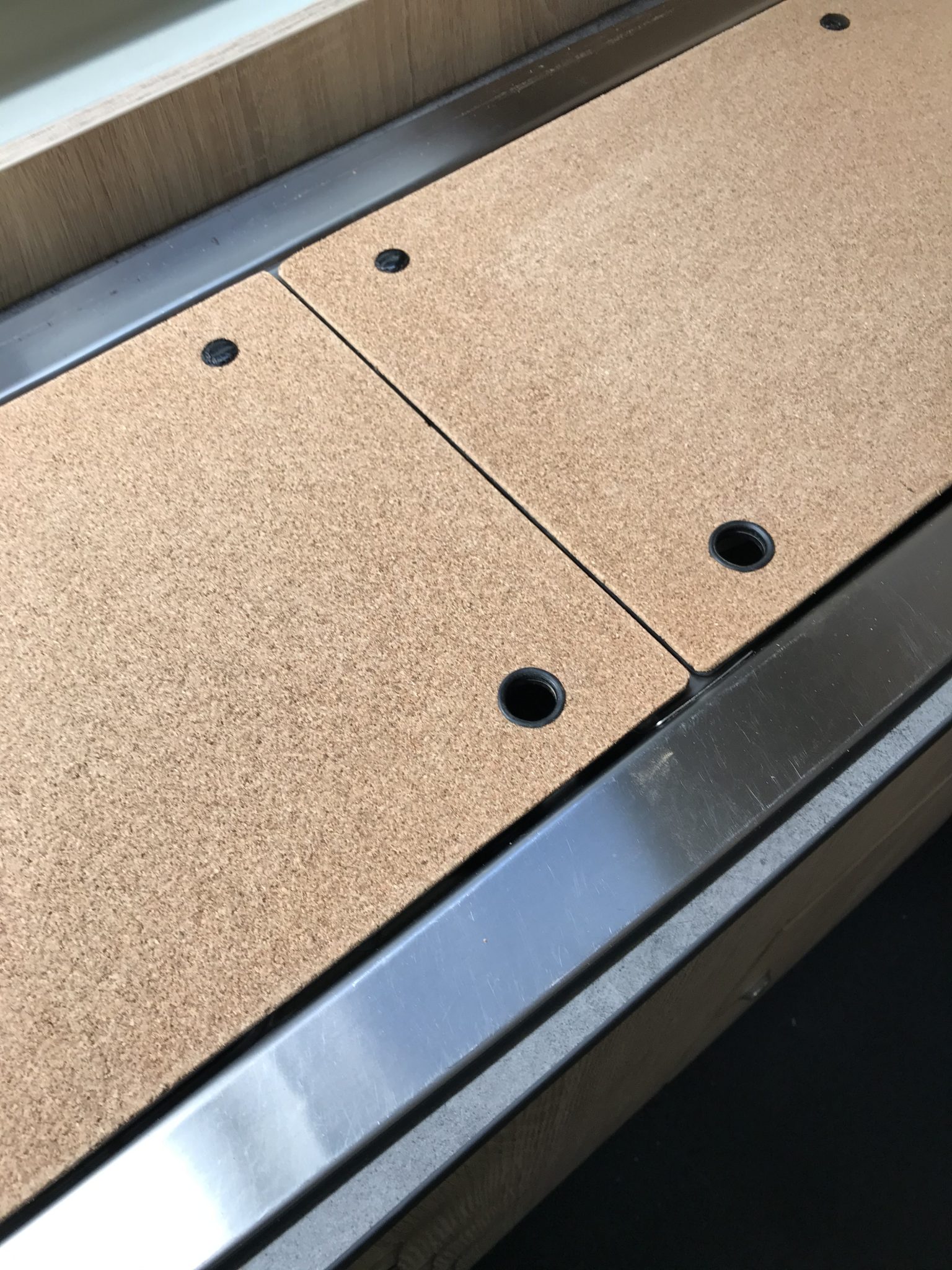 Womo-DIY / Dometic Glasabdeckung von Gaskocher & Spüle mit Kork ...