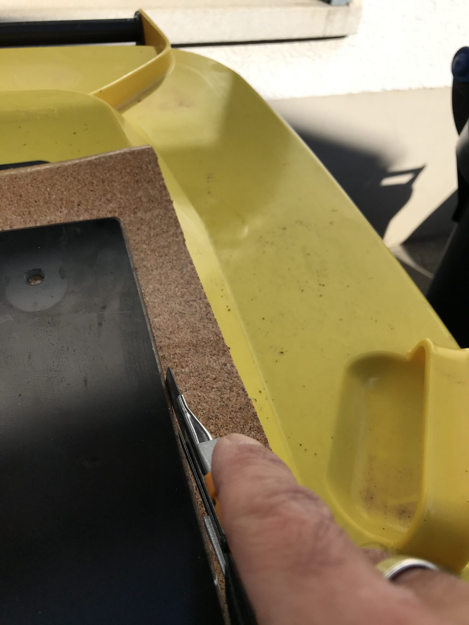 Womo-DIY / Dometic Glasabdeckung von Gaskocher & Spüle mit Kork ...